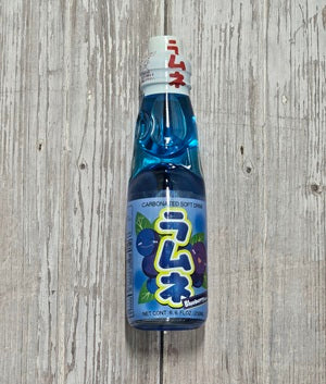 Ramune Drink Marble Soda - Blueberry [Japan] – Munch Bundle